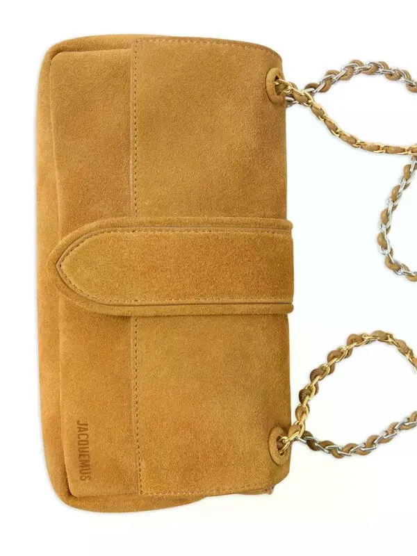 Jacquemus Bambino Leather Shoulder Bag - Neutrals