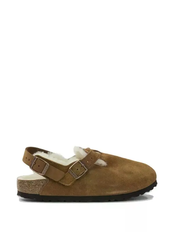 BIRKENSTOCK Tokyo Buckle Mules - Brown