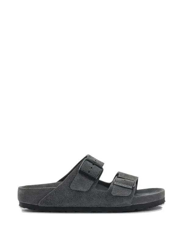 BIRKENSTOCK Arizona Buckle Sandals - Grey