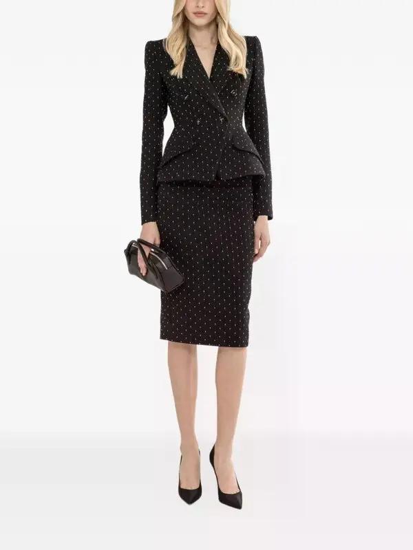 NISSA Zip-fastening Midi Skirt