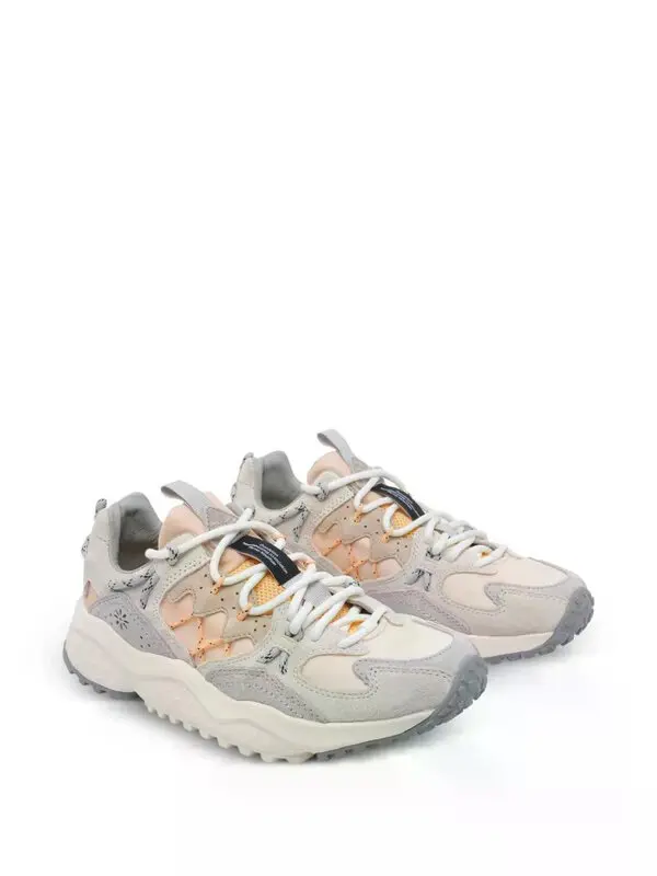 FLOWER MOUNTAIN Yamabushi Round-toe Sneakers - Neutrals