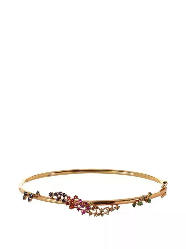 ANANYA Sapphire Scatter Bangle - Pink