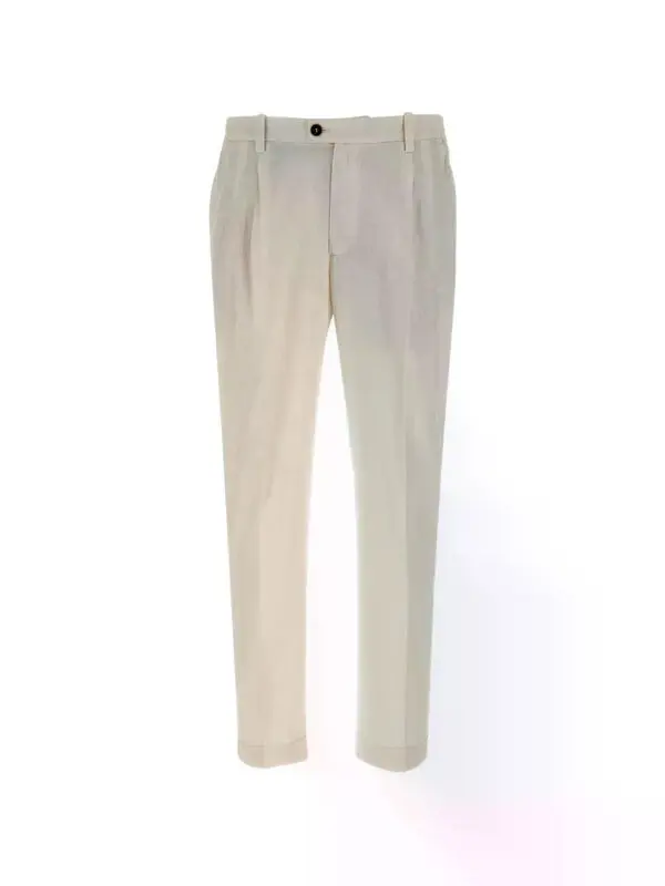 DEVORE INCIPIT Elasticated-pleated Trousers - Neutrals
