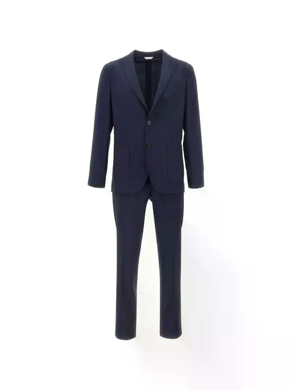Boglioli Virgin Wool Suit - Blue