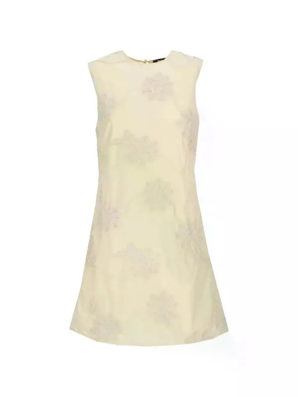 ROTATE BY BIRGER CHRISTENSEN Floral-print Dress - Yellow