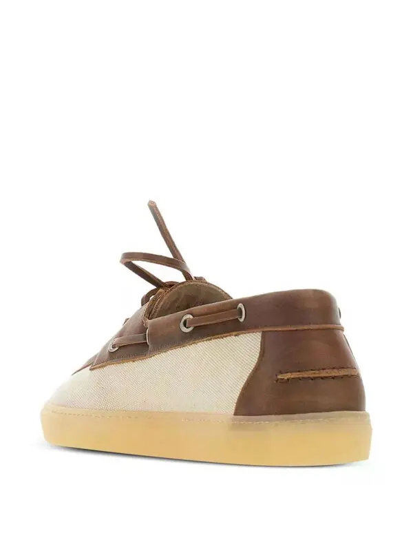 COPENHAGEN  Panelled Boat Shoes