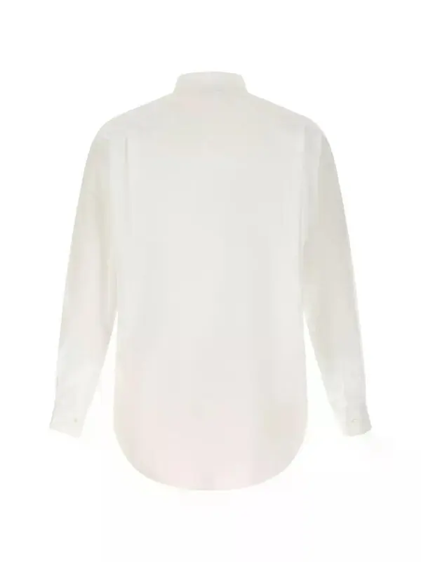 Comme Des Garçons Contrast Insert Shirt - White
