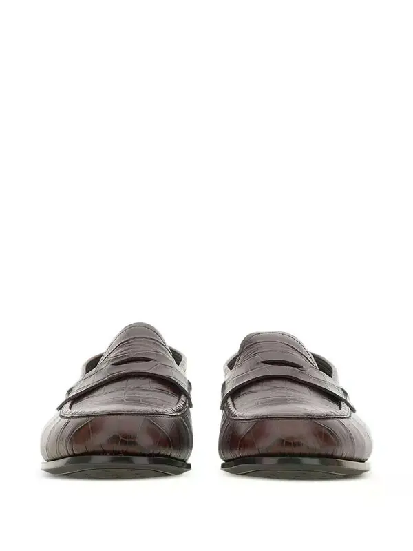 FABI Glove Loafers - Brown