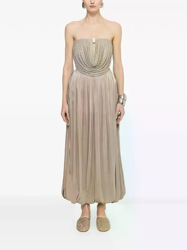 NISSA Pleated Bubble Hem Trousers