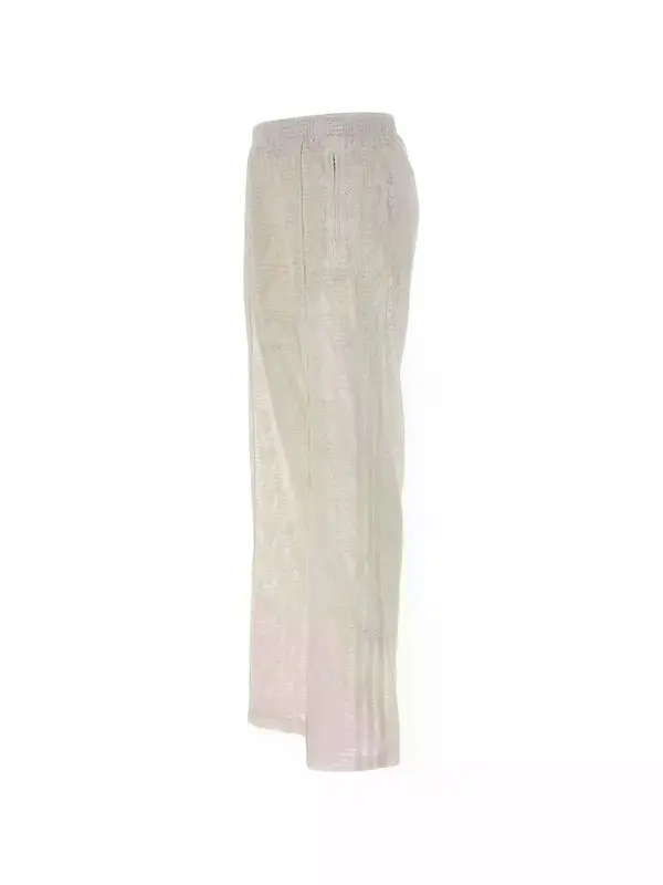 Adidas Elasticated-waist Track Pants - Neutrals