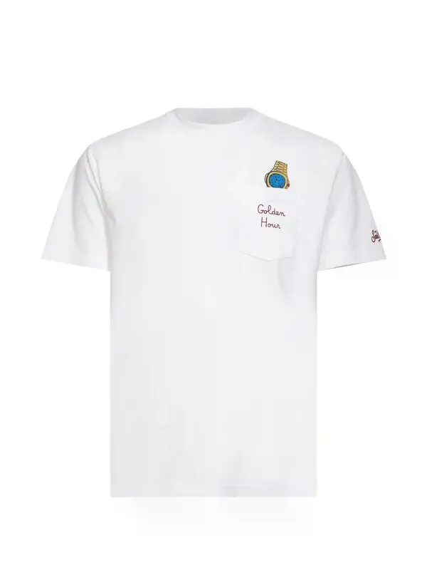 MC2 SAINT BARTH Embroidered T-shirt