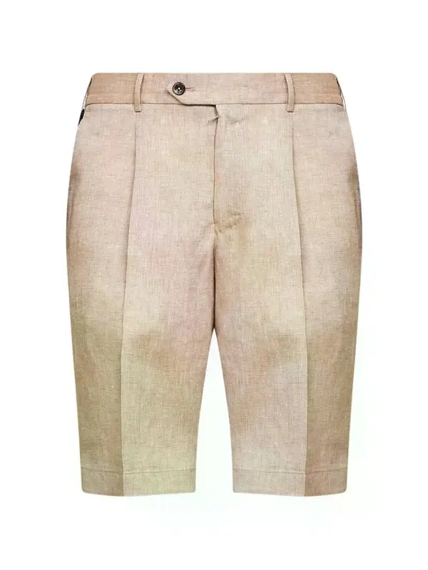 PT TORINO Pressed-crease Shorts - Neutrals