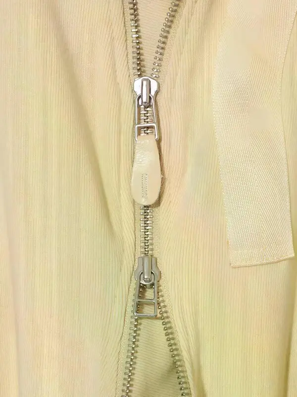 Undercover Asymmetrical Ma-1 Bomber Jacket - Neutrals