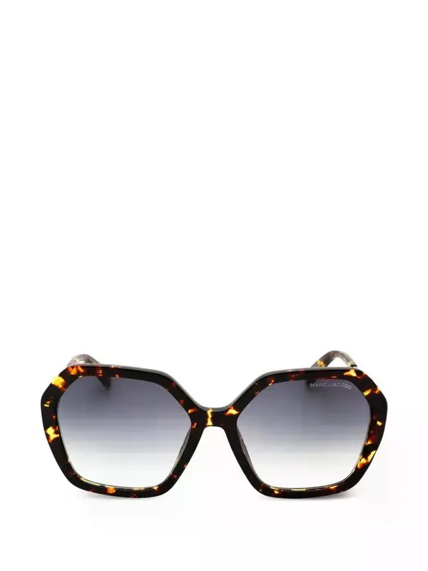 Marc Jacobs Geometric Sunglasses - Brown