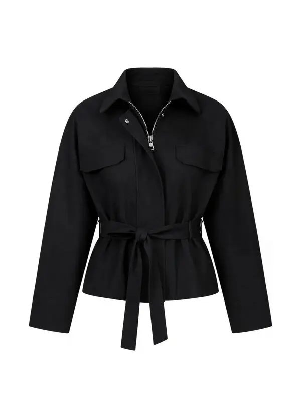 Theory Belted Jacket - Black