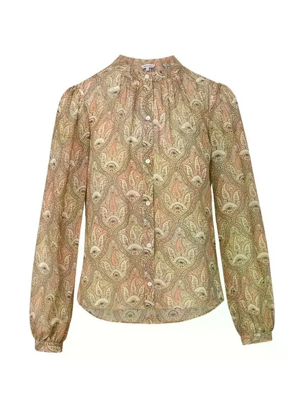 Veronica Beard Ashlynn Paisley-print Blouse - Multicolour