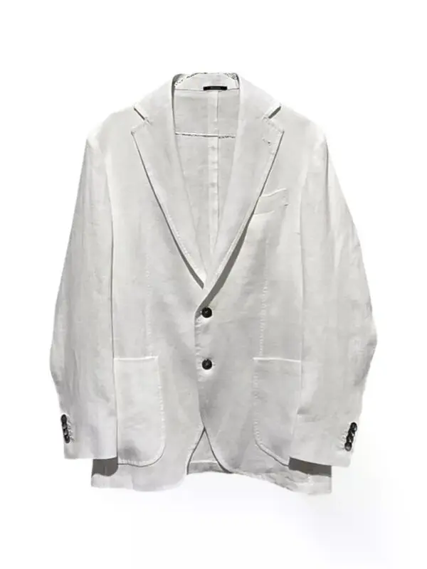 SARTORIO NAPOLI Single-breasted Linen Blazer