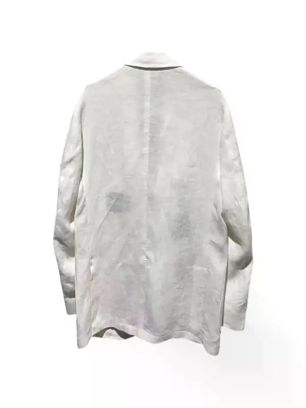 SARTORIO NAPOLI Single-breasted Linen Blazer