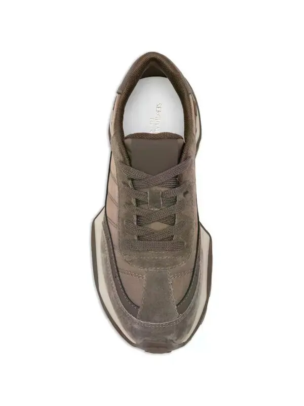 SERGIO MORETTI FIRENZE Panelled Chunky Sole Sneakers