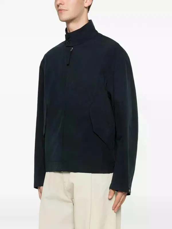 TEN C Mid-layer High-neck Zip-up Jacket