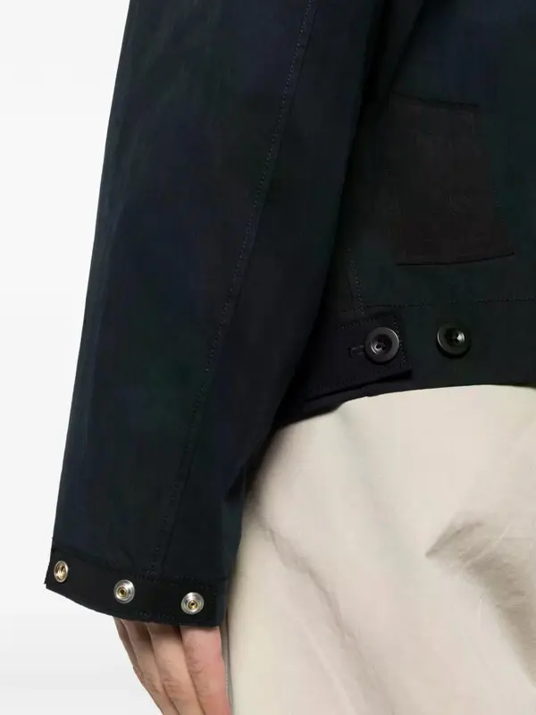 TEN C Mid-layer High-neck Zip-up Jacket