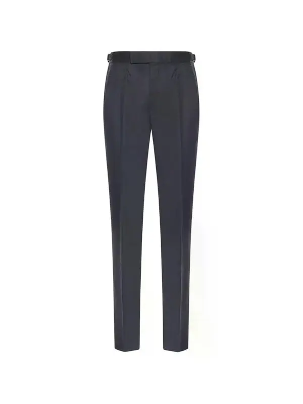 Zegna Pleated Tailored Trousers - Grey