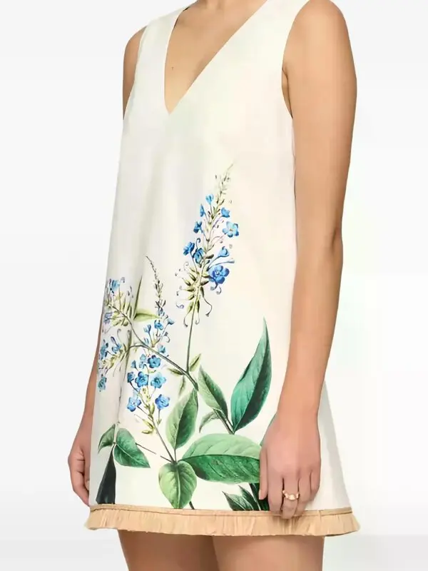 Clea Pepe Mini Dress - Neutrals