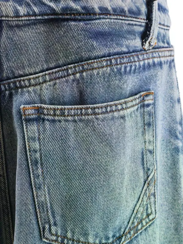 3x1 Patch-pocket Jeans - Blue