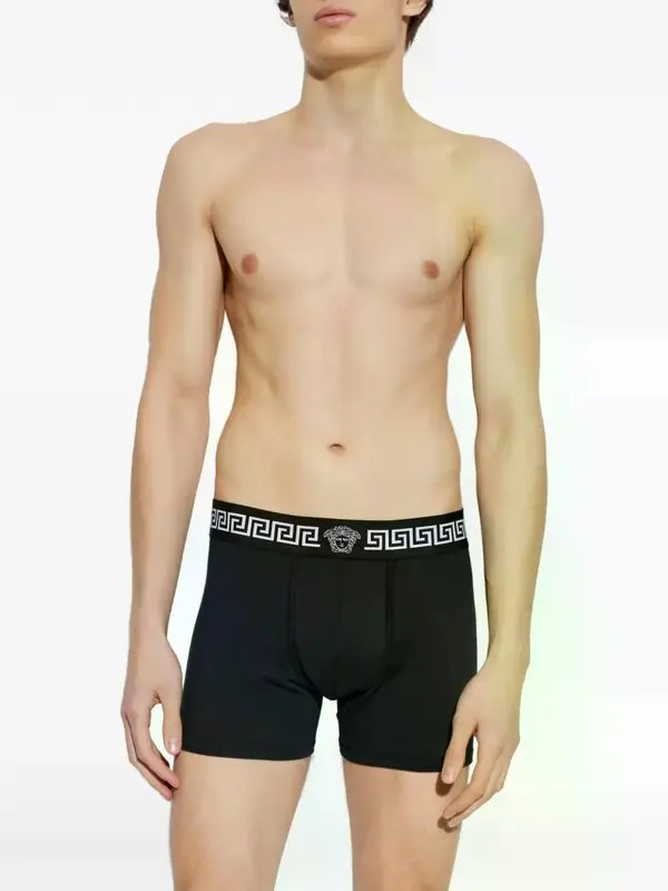 Versace Medusa-detail Boxers - Black