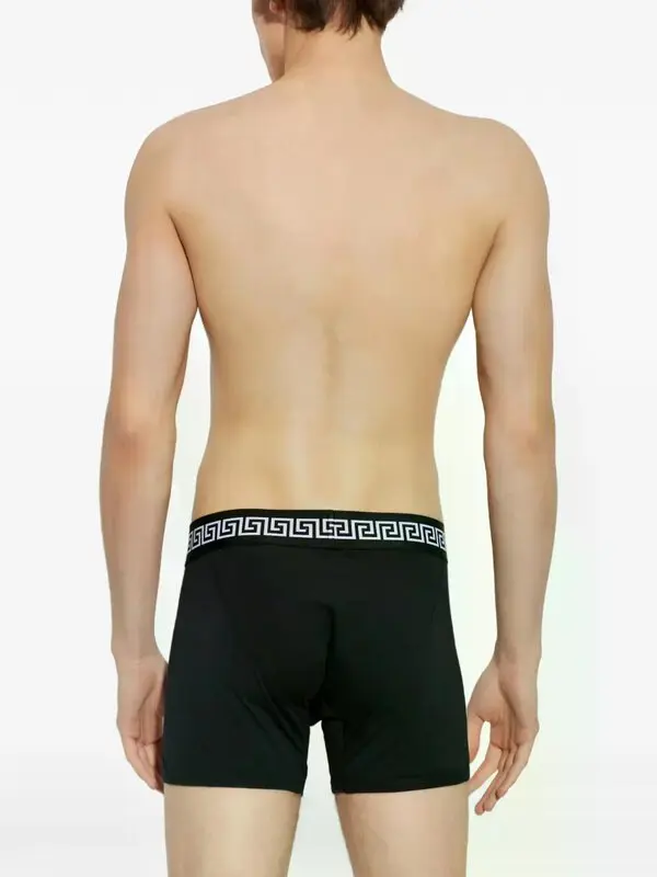 Versace Medusa-detail Boxers - Black