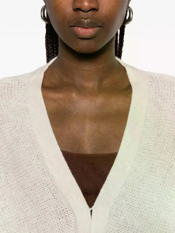 Hemisphere Bell-sleeve Cardigan - Neutrals