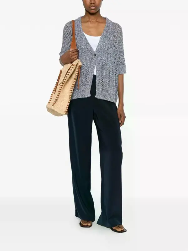 Hemisphere Open-knit Cardigan