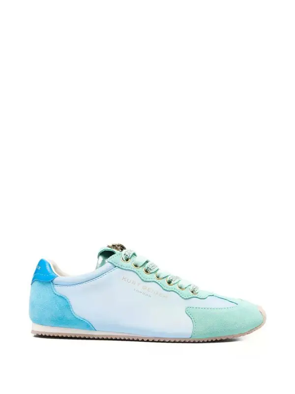 Kurt Geiger Islington Panelled Sneakers - Blue