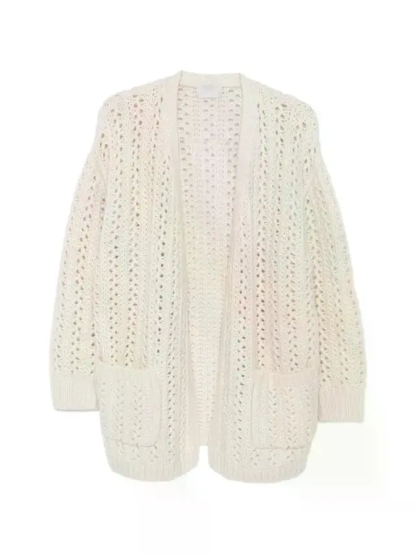 Hemisphere Open-knit Cardigan - Neutrals