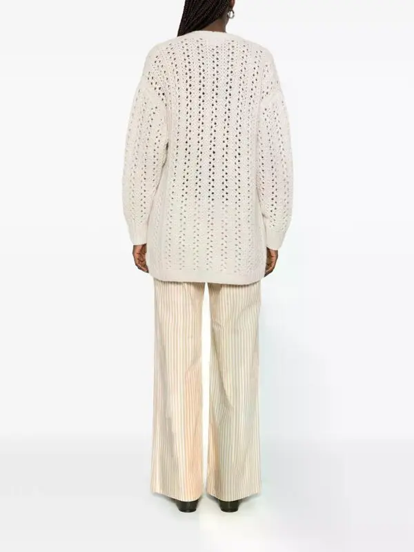 Hemisphere Open-knit Cardigan