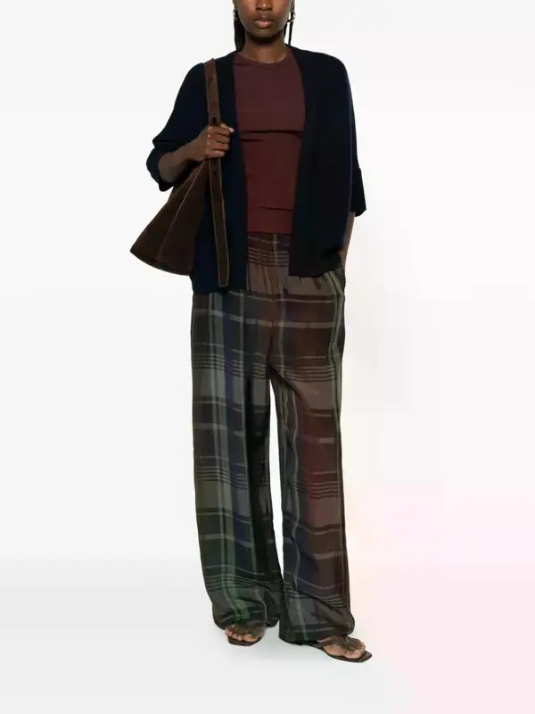 Hemisphere Flared-sleeve Cardigan - Black