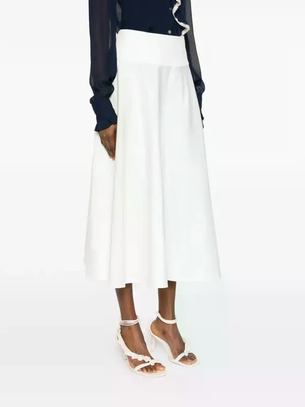 Hemisphere A-line Midi Skirt