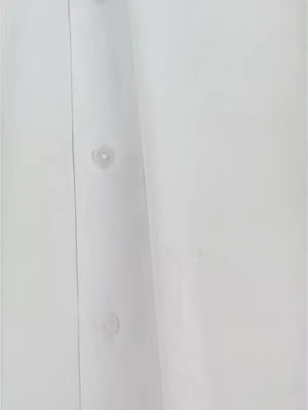 ALAINPAUL Elasticated-collar Shirt - White
