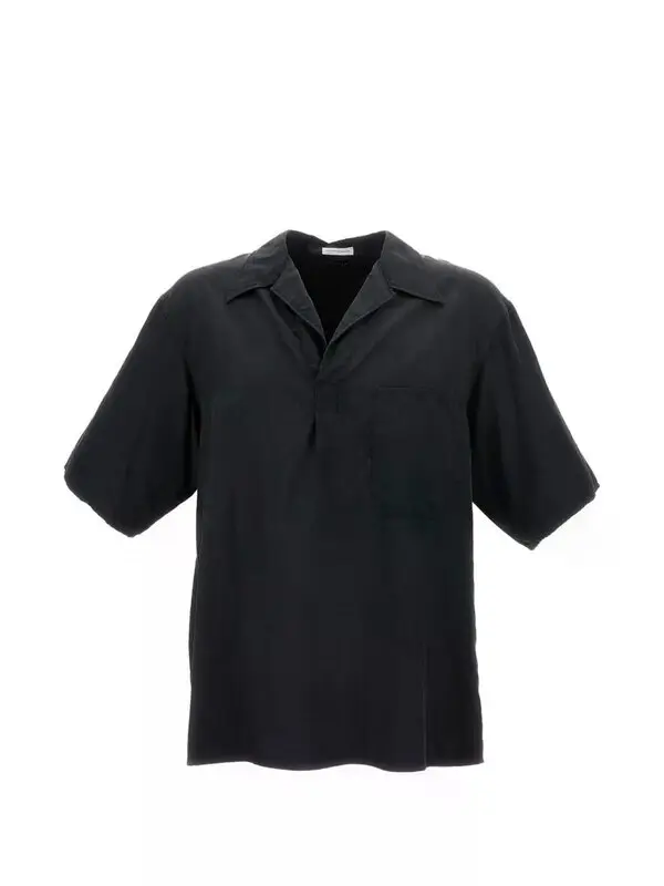 KAPTAIN SUNSHINE Chest-pocket Shirt - Black