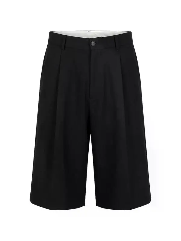 SOCIETE ANONYME Andrew Pleated Shorts - Black