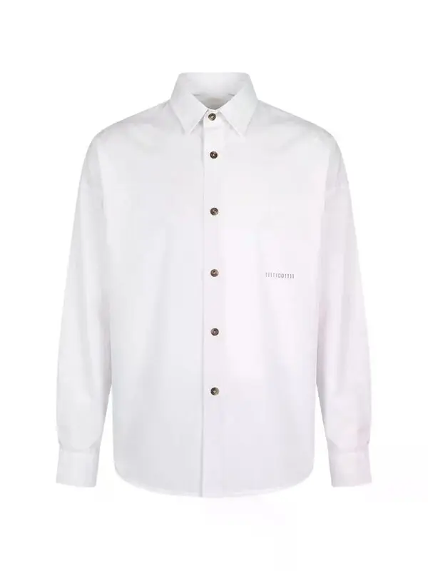 SOCIETE ANONYME Buttoned Oversized Shirt - White