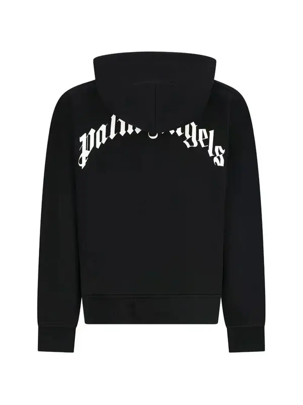 Palm Angels Curved-logo Hoodie