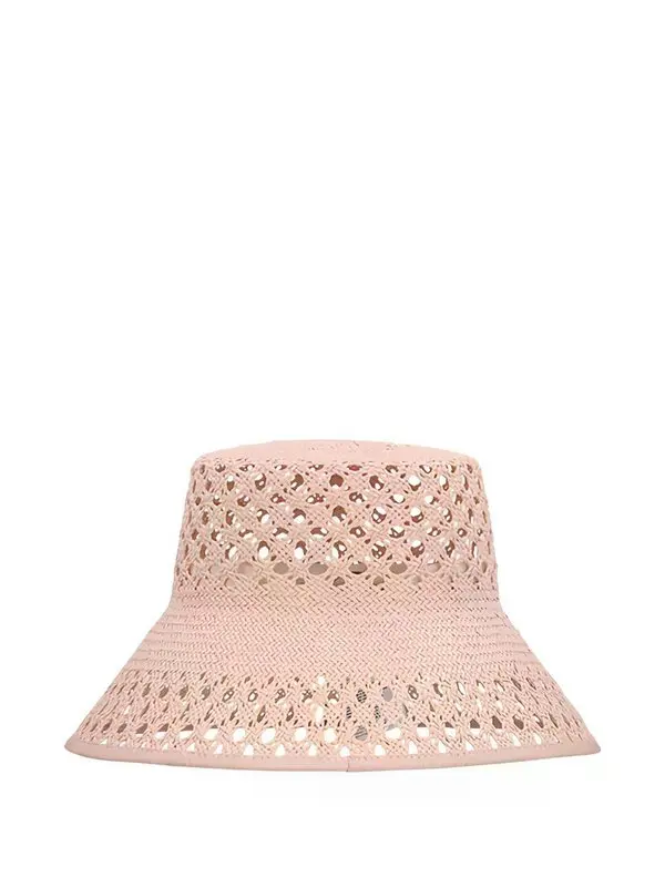 Max Mara Perforated Hat - Pink