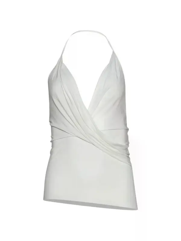 Rick Owens Draped Tank Top - White