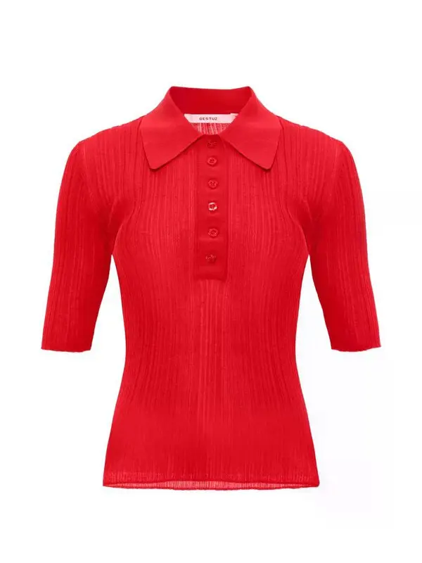 GESTUZ Gzclene Polo Shirt - Red
