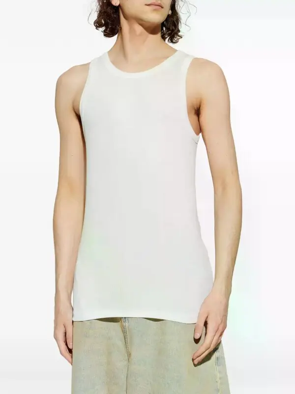 MISBHV Logo-patch Tank Top - Neutrals
