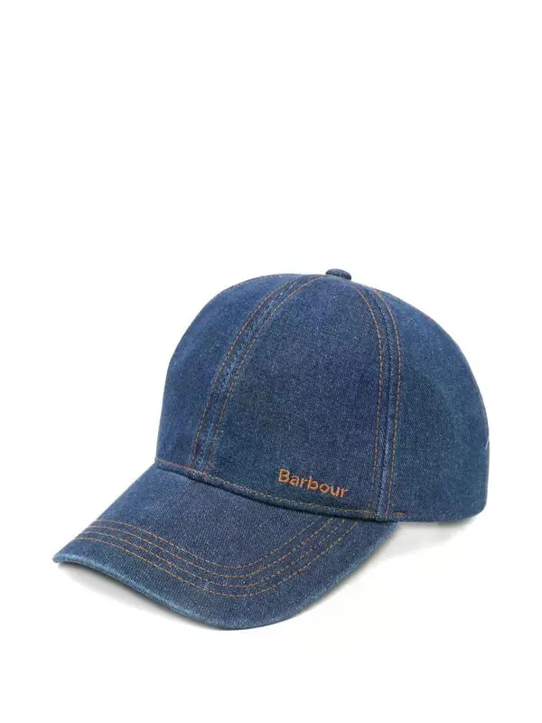 Barbour Logo-embroidered Cap - Blue