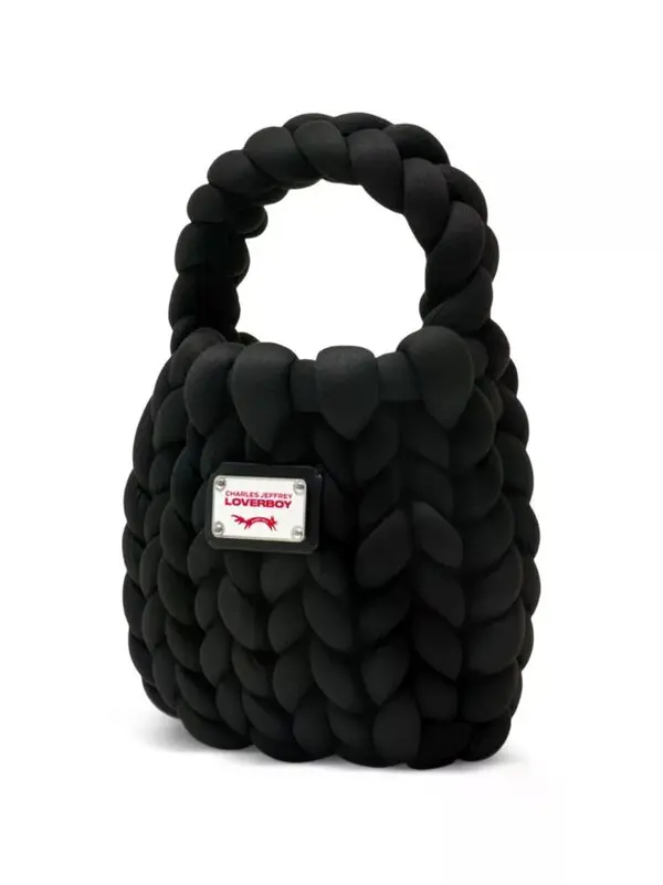 CHARLES JEFFREY Mini Marshmallow Bag - Black