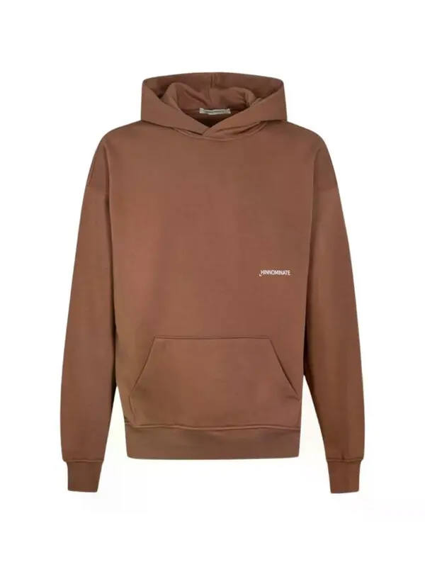 HINNOMINATE Hooded Long-sleeve Sweater - Brown