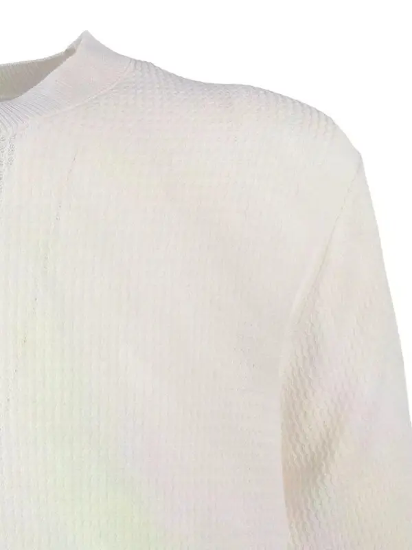 BALLANTYNE Short Sleeve Textured Knit T-shirt